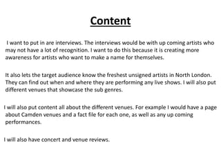 original magazine pitch | PPT