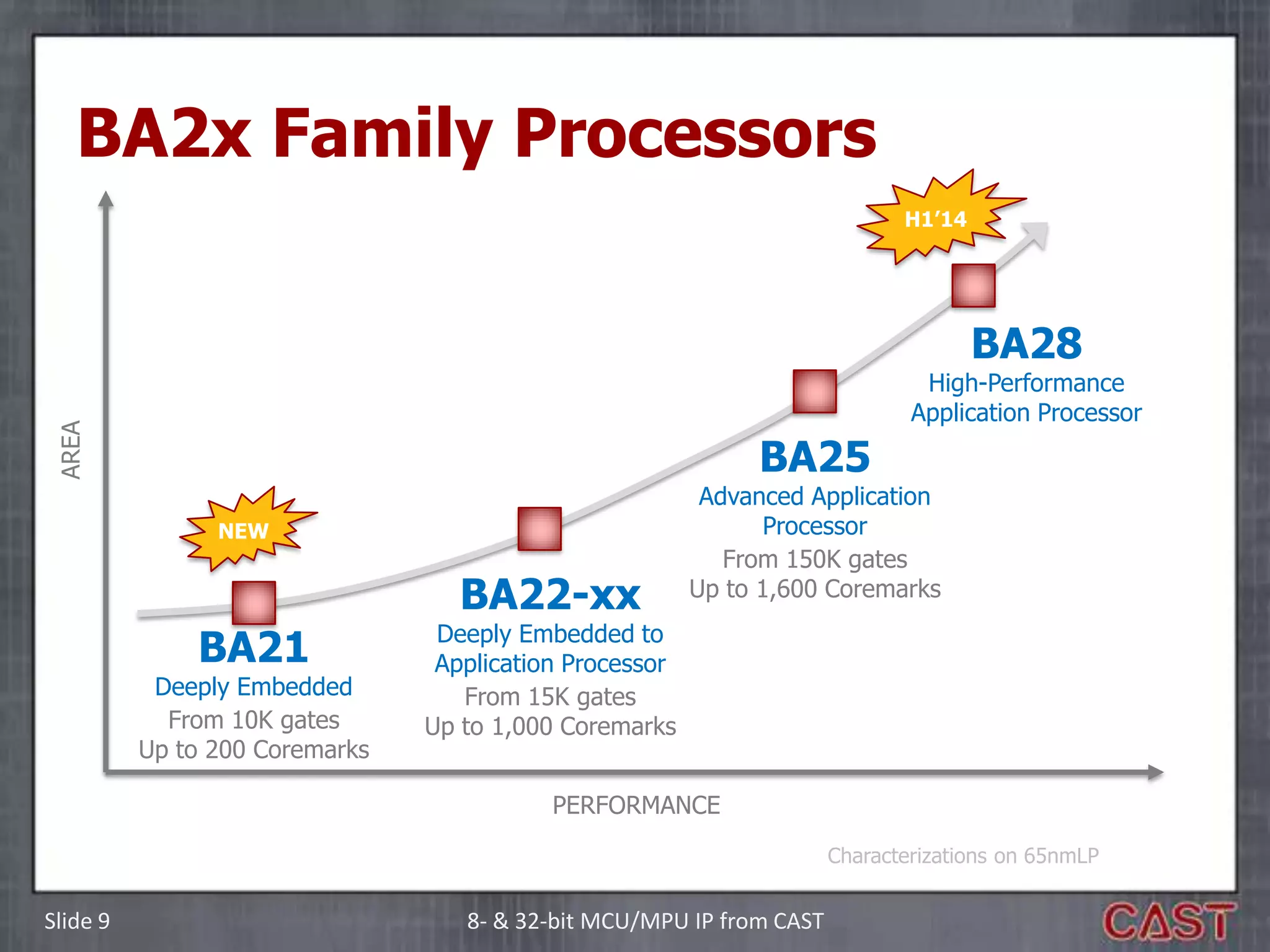 MPU and MCU IP Cores from CAST | PPTX