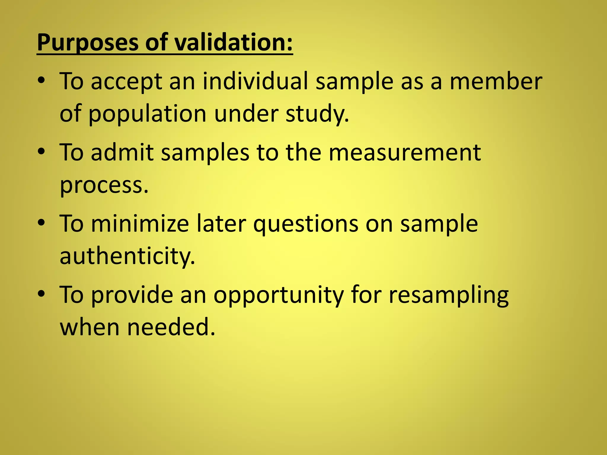 introduction to validation | PPTX