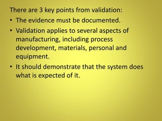 introduction to validation | PPTX