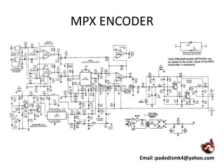 Mpx encoder decoder | PPTX