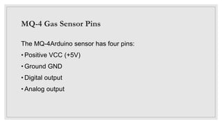 Mq 4 sensor | PPTX