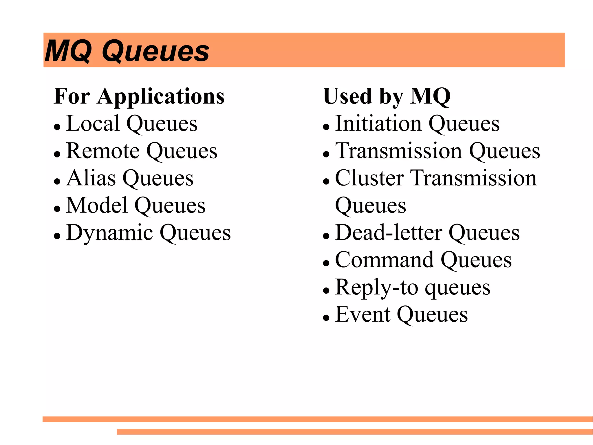 Websphere Mq Mqseries Fundamentals Ppt