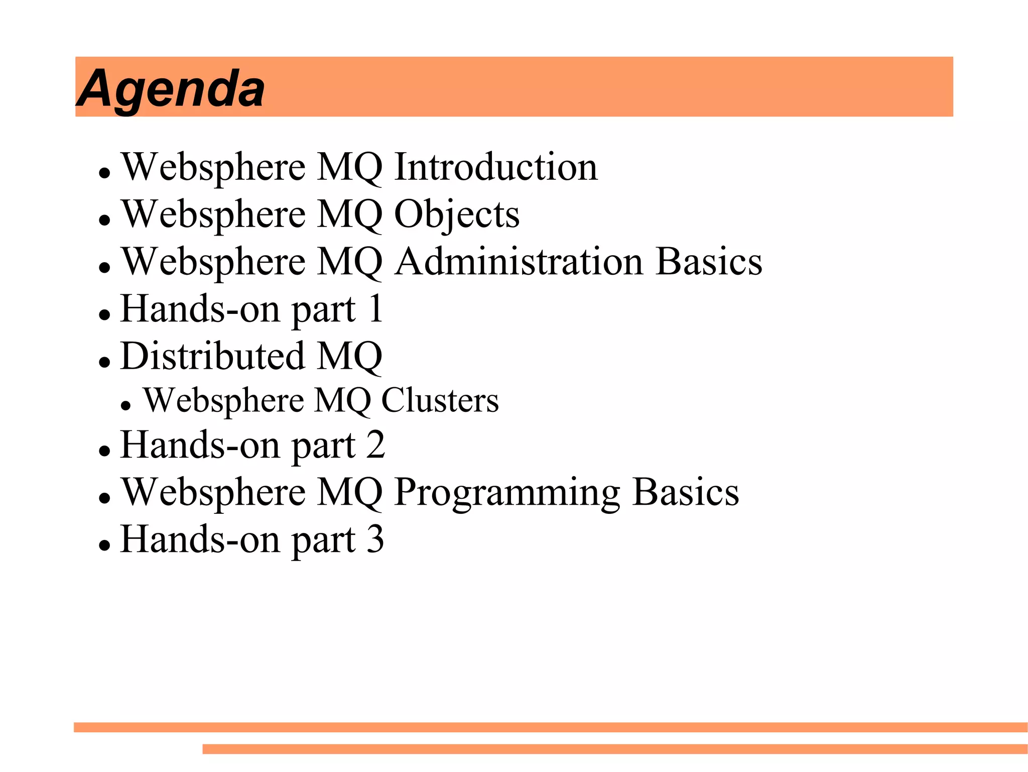 Websphere MQ (MQSeries) fundamentals | PDF | Operating Systems | Computer Software and Applications