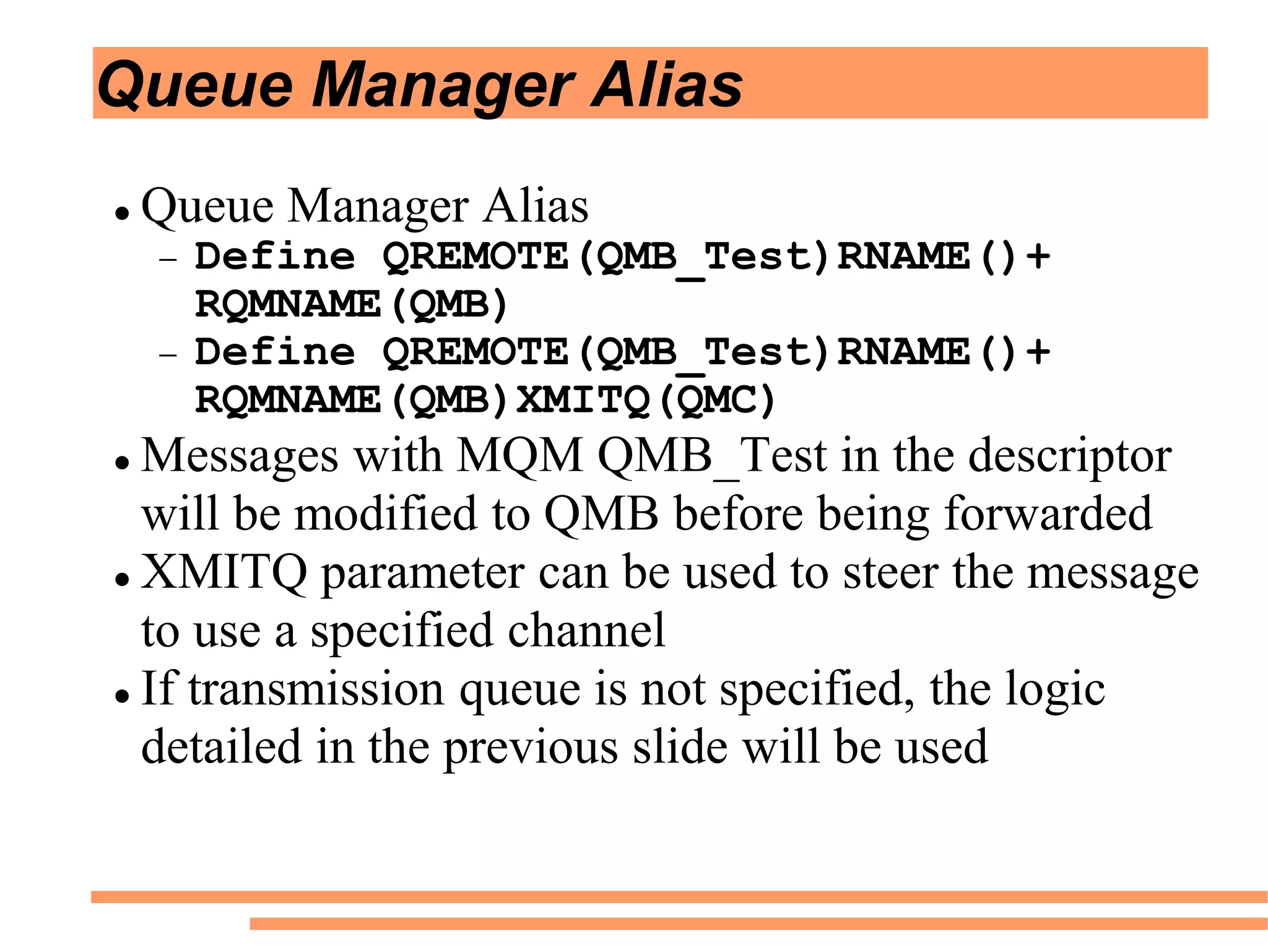 Websphere MQ (MQSeries) fundamentals | PDF | Operating Systems | Computer Software and Applications