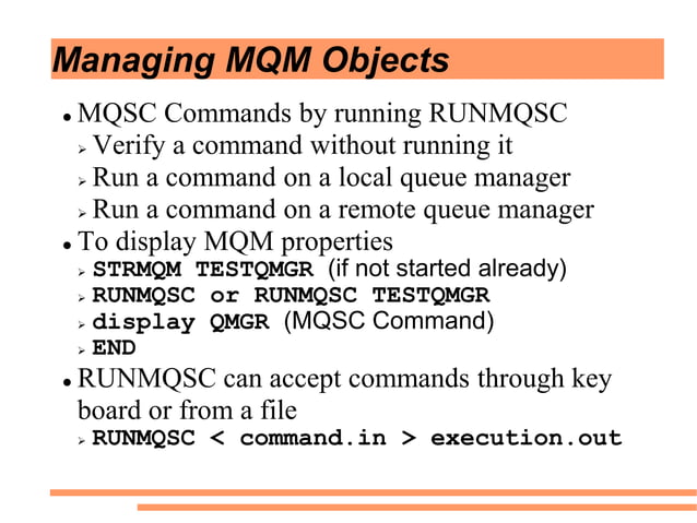Websphere MQ (MQSeries) fundamentals | PDF | Operating Systems | Computer Software and Applications