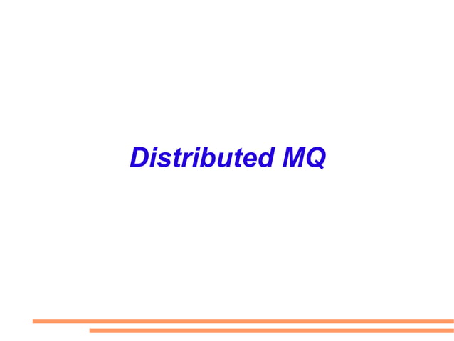 Websphere MQ (MQSeries) fundamentals | PDF | Operating Systems | Computer Software and Applications