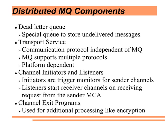 Websphere MQ (MQSeries) fundamentals | PDF | Operating Systems ...