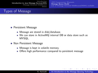An Introduction to the Message Queuning Technology | PDF