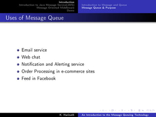 An Introduction to the Message Queuning Technology | PDF