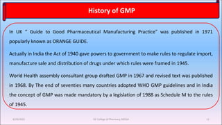 GLP and GMP | PPTX