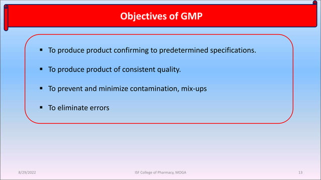 GLP and GMP | PPTX | Pharmaceutical Industry | Industries