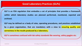 GLP and GMP | PPTX
