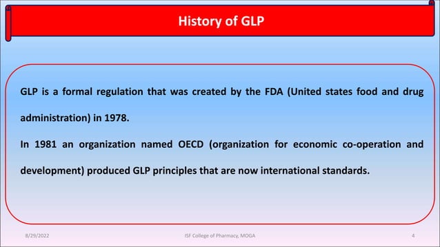 GLP and GMP | PPTX | Pharmaceutical Industry | Industries