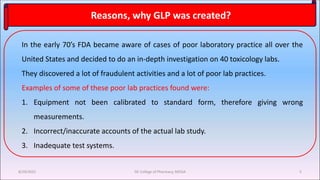 GLP and GMP | PPTX