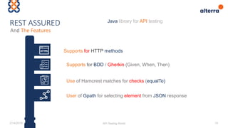 Meetup #5 API Testing World | PPT