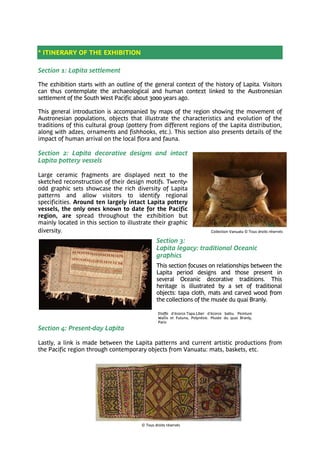 Lapita w Muzee Quai Branly | PDF