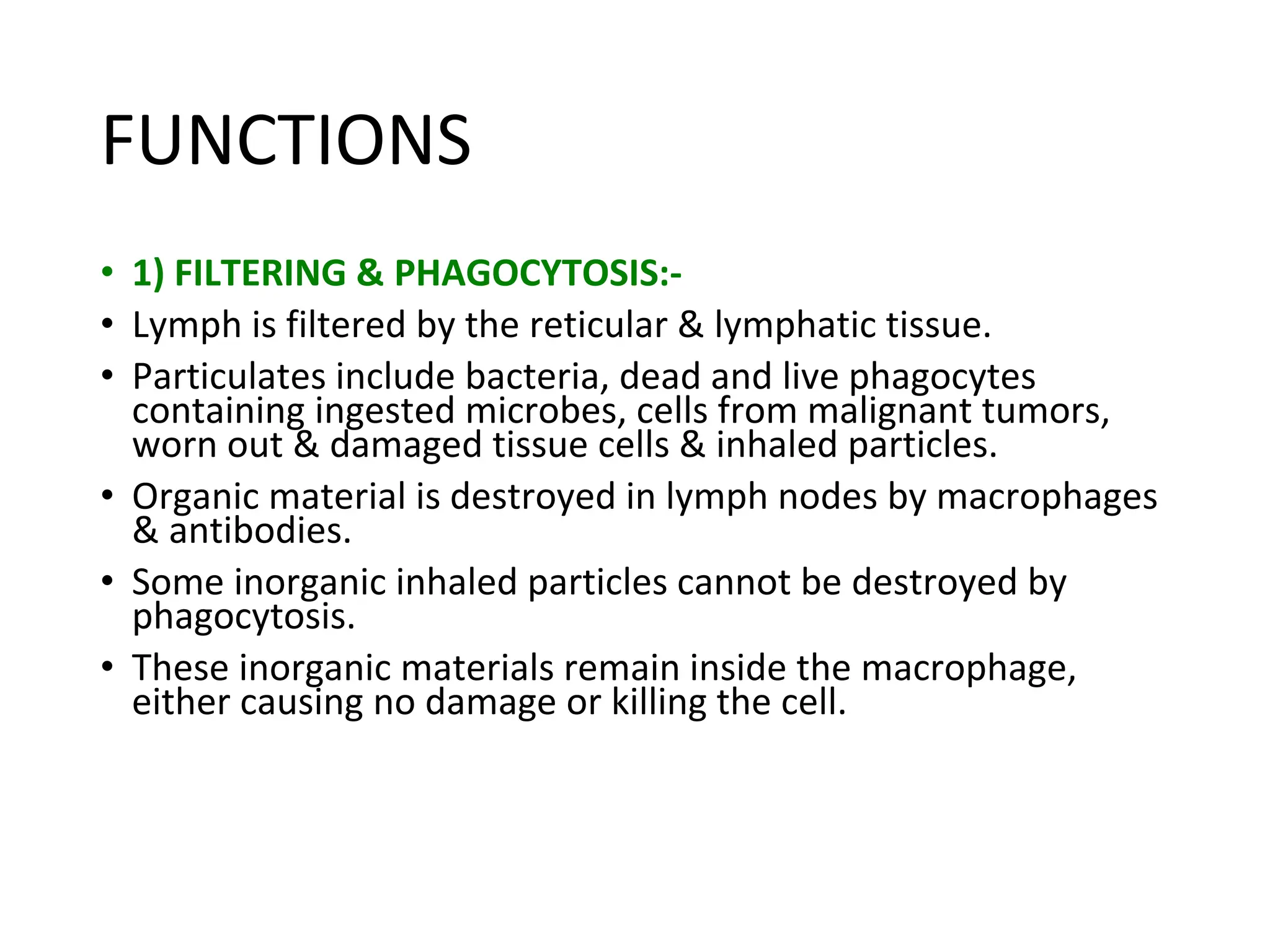 ANATOMY & PHYSIOLOGY OF THE LYMPHATIC SYSTEM | PPTX