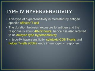 TYPE IV HYPERSENSITIVITY | PPTX