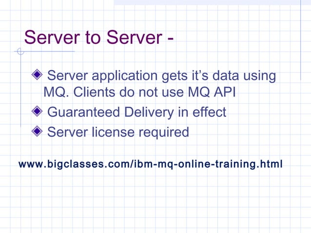 IBM MQ Online Tutorials | PPT