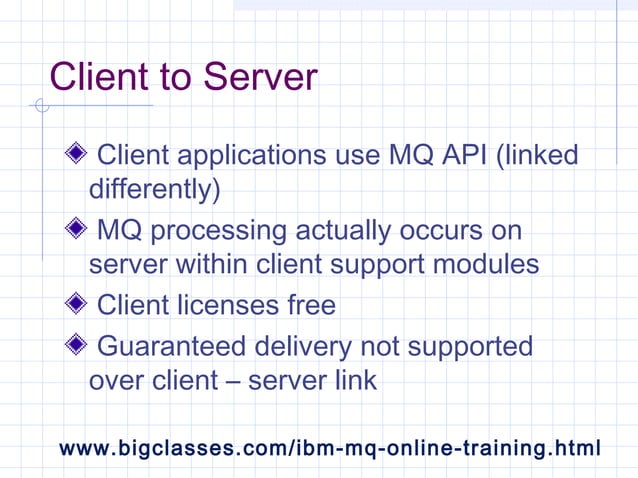 IBM MQ Online Tutorials | PPT