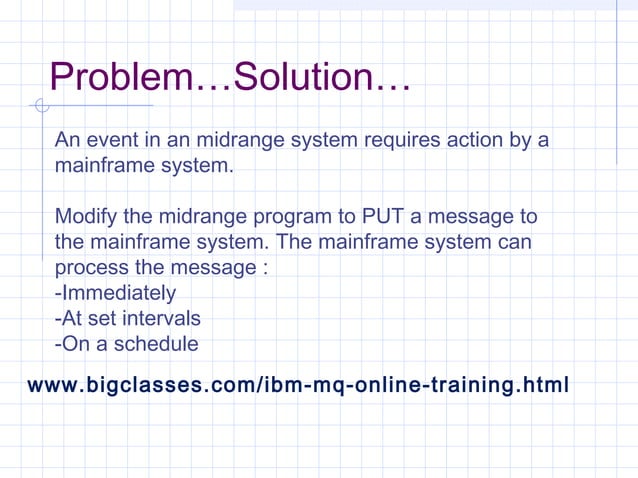 IBM MQ Online Tutorials | PPT