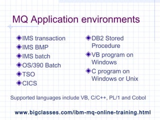 IBM MQ Online Tutorials | PPT