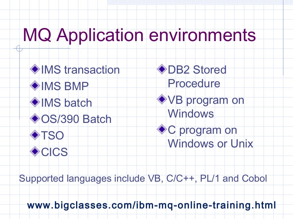IBM MQ Online Tutorials