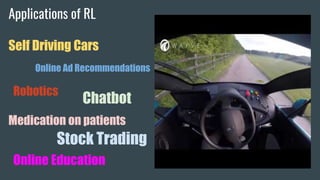 Introduction to reinforcement learning | PPTX