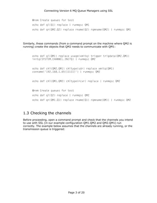 Mq ssl channels_on_windows | PDF | Information and Network Security | Computing