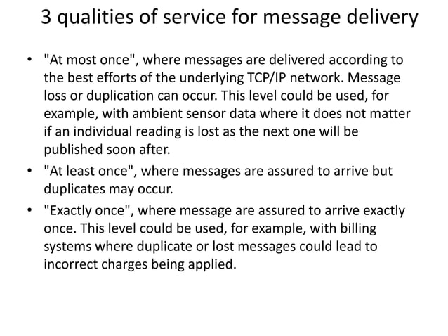Mqtt Pptx Computer Networking Computing