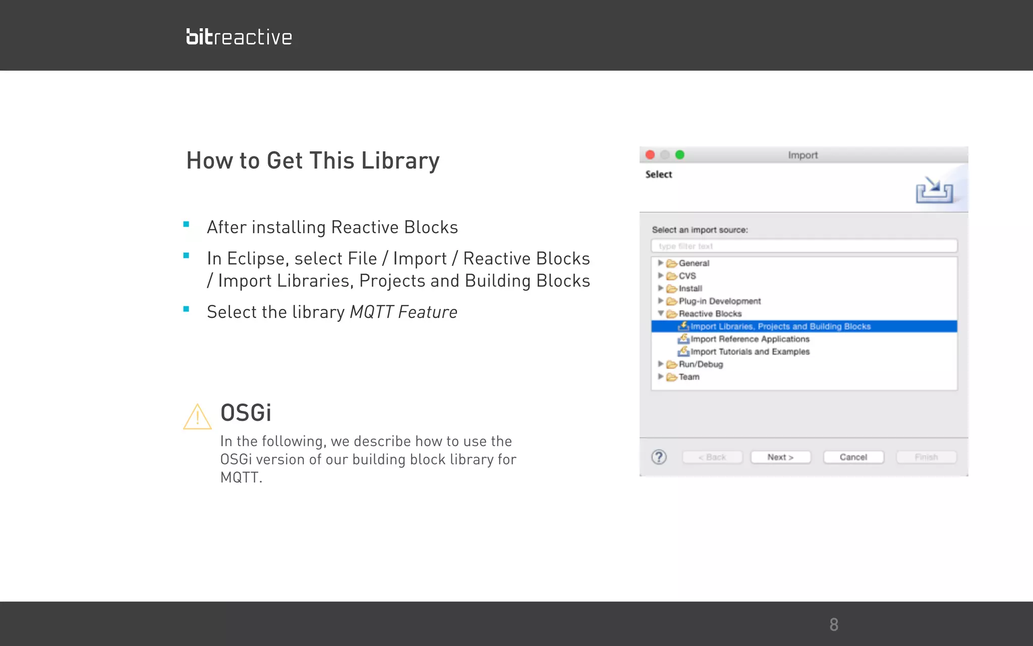 MQTT in Reactive Blocks | PPT
