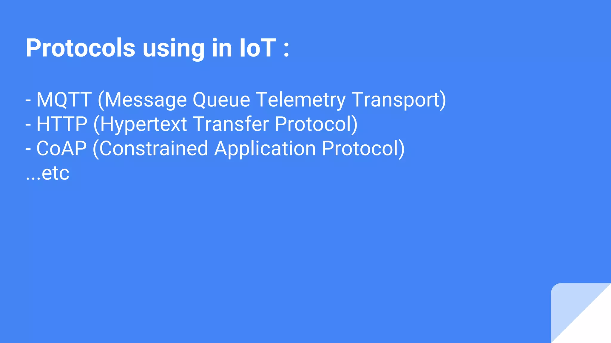 Understanding of MQTT for IoT Projects | PPT