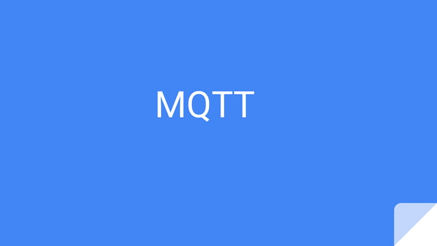 Understanding of MQTT for IoT Projects | PPT