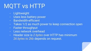 Understanding of MQTT for IoT Projects | PPT