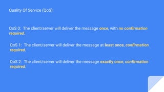Understanding of MQTT for IoT Projects | PPT