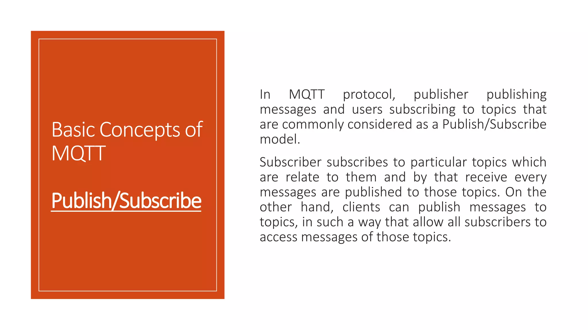 How MQTT work ? | PPT