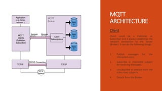 How MQTT work ? | PPT