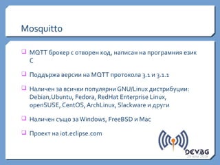 Connecting Internet of Things to the Cloud with MQTT | ODP