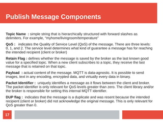 Message queue telemetry transport protocol | PPT