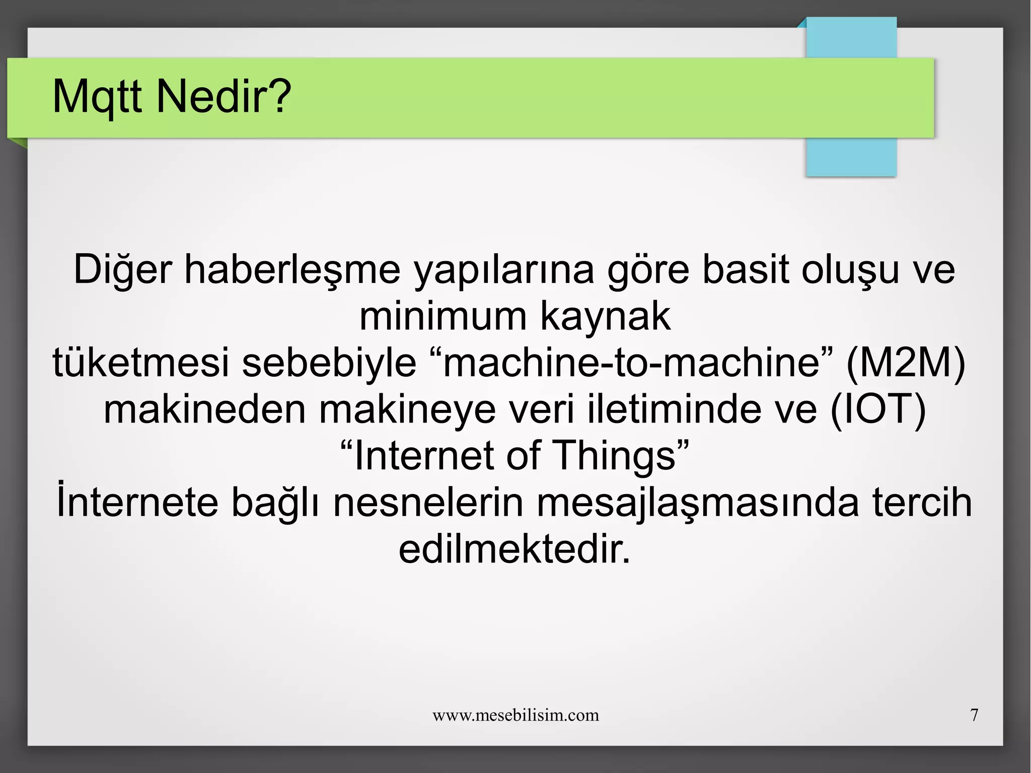 Mqtt Meşe Bilisim | ODP