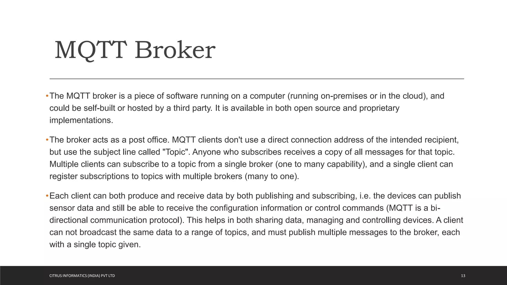 MQTT - Shyam.pptx | Computer Networking | Computing