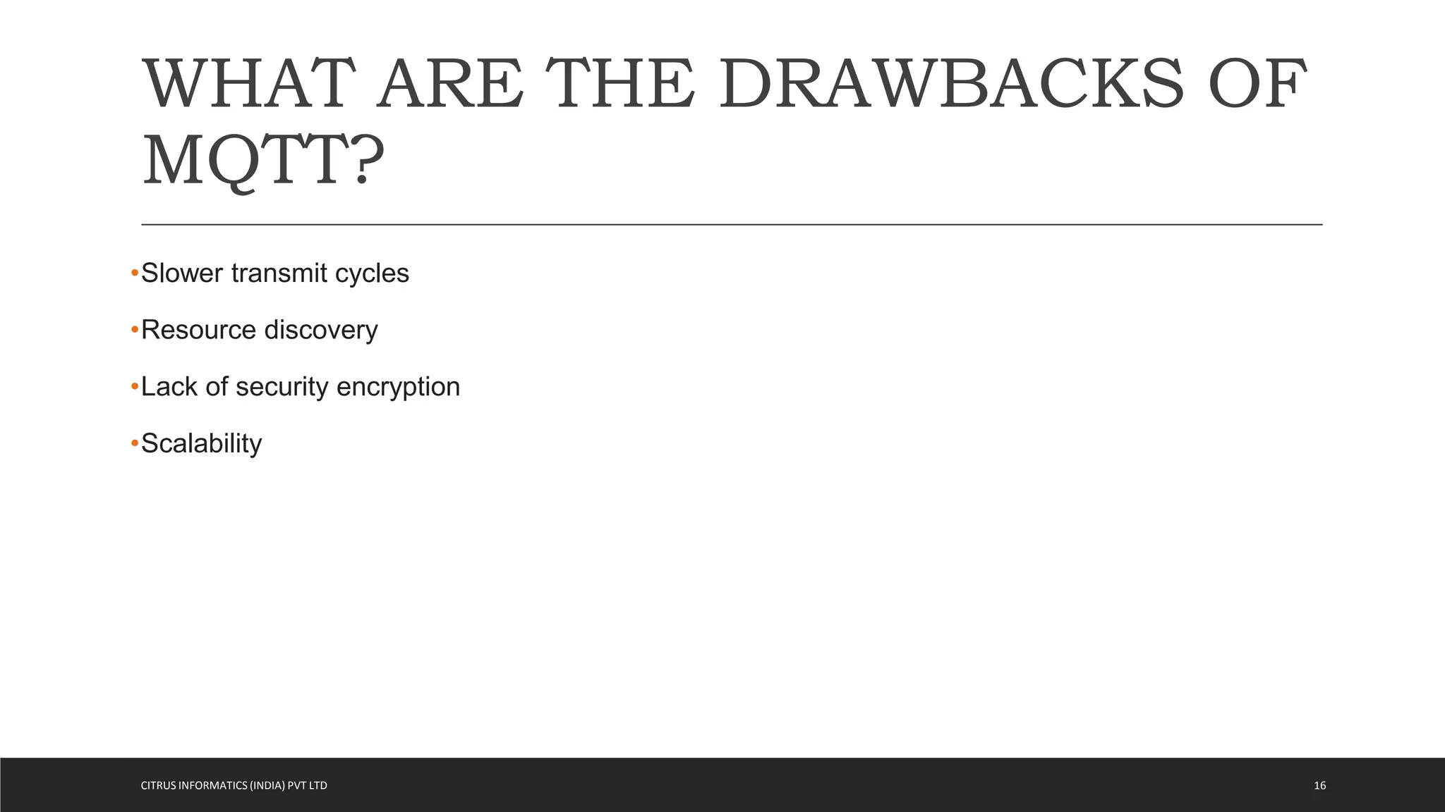 MQTT - Shyam.pptx | Computer Networking | Computing
