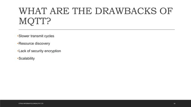 MQTT - Shyam.pptx | Computer Networking | Computing