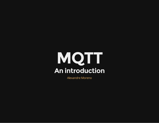 An introduction to MQTT | PDF | Computer Networking | Computing