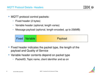 Mqtt – a protocol for the internet of things | PDF