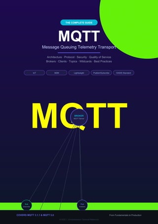 MQTT: Comprehensive Guide to Protocol, Architecture, and Security | PDF