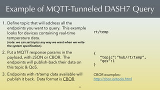 More on Using Haystack + DASH7 with MQTT | PDF