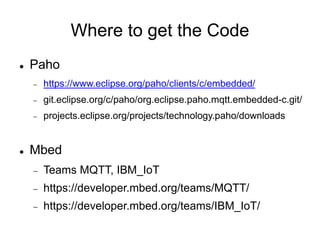 MQTT enabling the smallest things | PPT