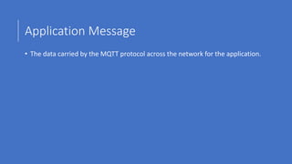 MQTT (Message Queue Telemetry Transport) | PPT
